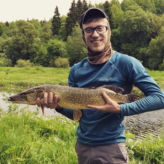 Northern Pike, 7lb 11oz, 2ft 4(1/2)in , cought at 06/03/2015 ...