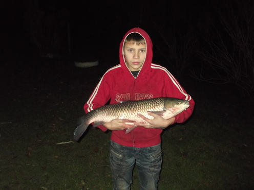 Grass carp, 11lb, 2ft 1(1/2)in , cought at 02/14/2014 - information ...