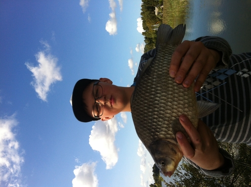 Bottom fishing on Pond Pakumulšių I-asis (Šiaulių, Šiaulių ...